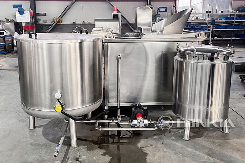 Oil-water Mixing Frying Machine - LONKIA
