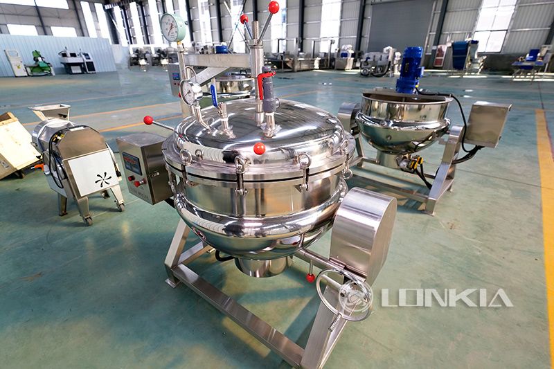 Stainless Steel Industrial Pressure Cooker - LONKIA