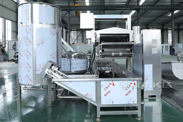 Continuous Industrial Fryers Machine - LONKIA