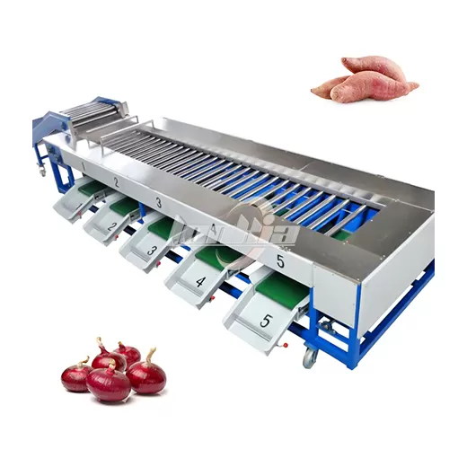 Fruit Roller Classifier, Root Vegetables Size Sort Machine - LONKIA