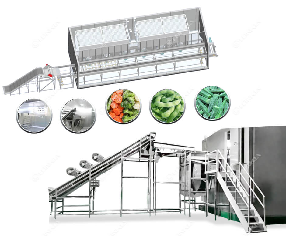 Frozen Vegetable Processing Line - LONKIA