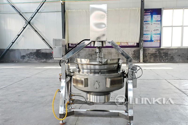 Jacketed Cooking Kettle With Planetary Mixer - LONKIA